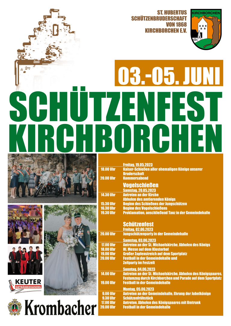 Schützenfest 2023 - St. Hubertus Kirchborchen